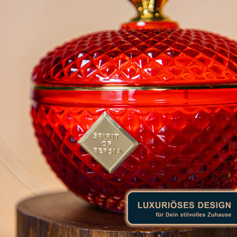 Hochwertige Duftkerze im Glas I Sojawachs I 300ml I Spirit of Persia